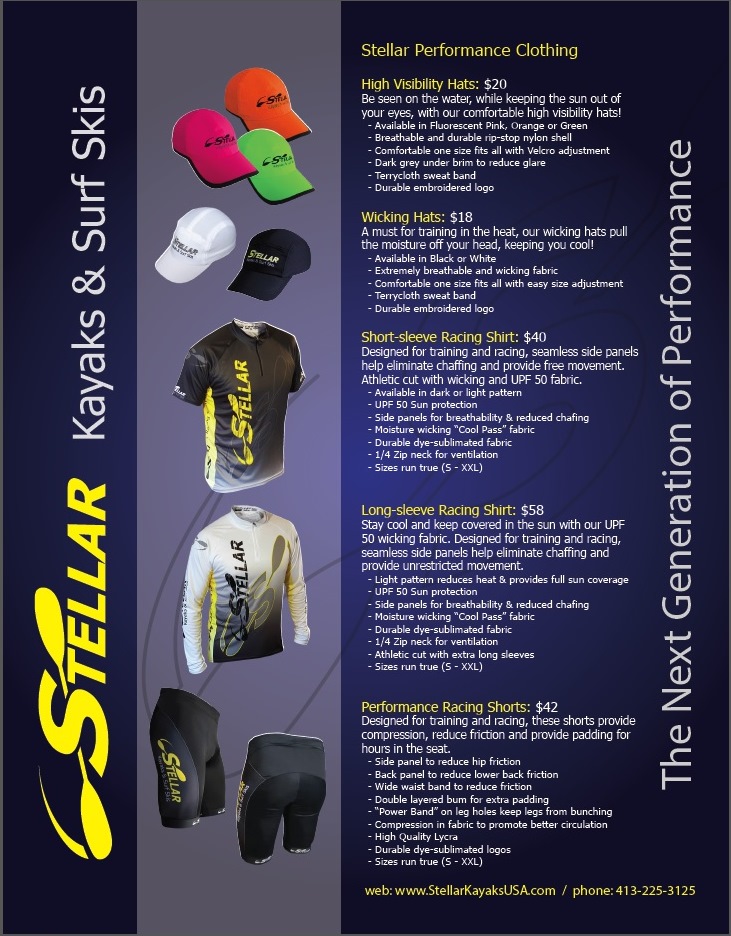 New Stellar Performance Clothing – River Bear Racing